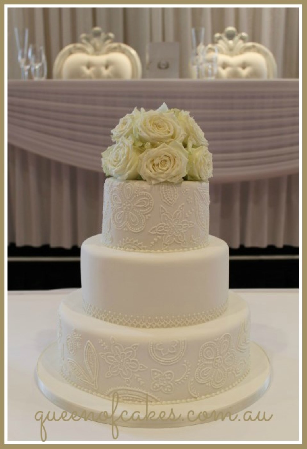 Wedding Cakes Perth WA | Queen of Cakes